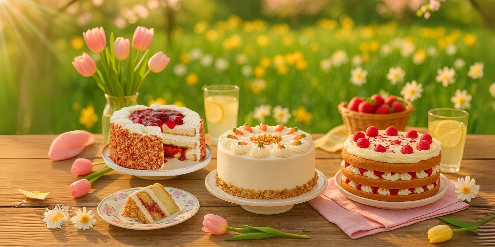 Handmade Spring Cakes | Seasonal Cakes | Patisserie Valerie